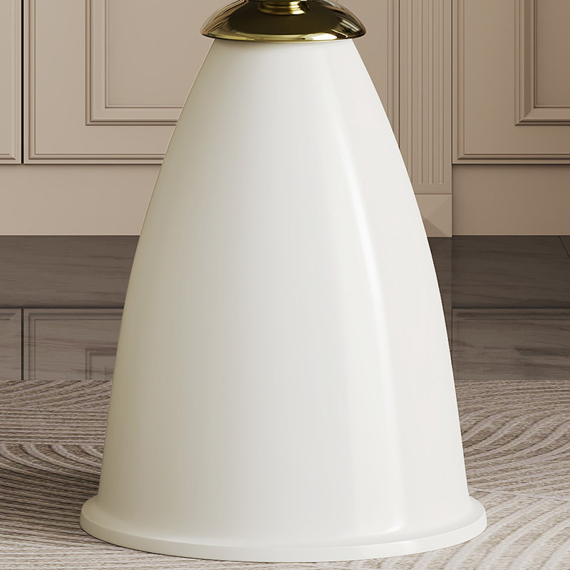 House of Hampton® Henock Iron Top Drum End Table | Wayfair